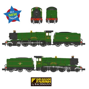 GWR 49XX 'Hall' 4936 'Kinlet Hall' BR Lined Green (Late Crest) | A2B ...