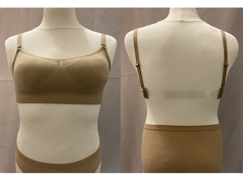 Silky Dance Clear Back Bra | Fit to Dance