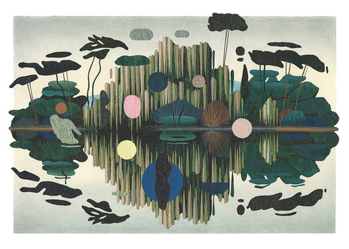 The Wild Swim. Limited edition prints. | Oli Mumby Art