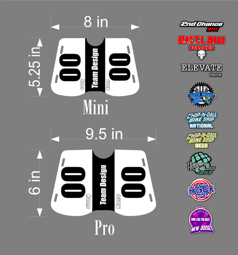 MRP Teams Side Plates | Mitchell Racing