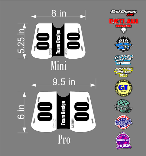 MRP Teams Side Plates | Mitchell Racing