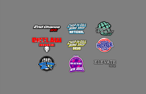 MRP Teams Insert Decals | Mitchell Racing