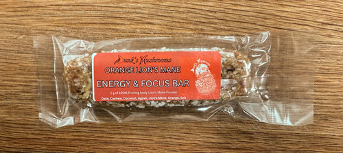 Orange Energy & Focus Bar with Lion's Mane | Dunk’s Mushrooms