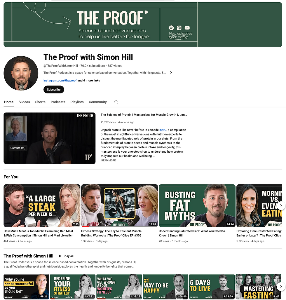 Introducing Simon Hill, Health Insights for our Community in Singapore and Beyond.