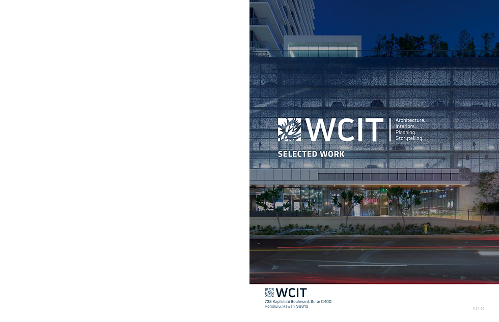WCIT Selected Work PDF | WCIT Architecture