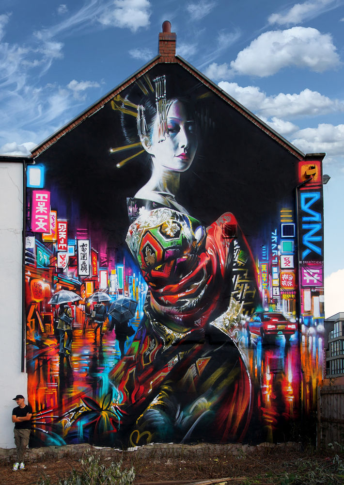 Hull - new huge mural