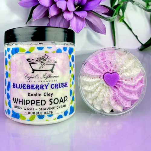 Blueberry Crush Whipped Soap | Cupid Influence