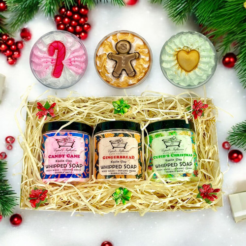 Christmas Whipped Soap Gift Set | Cupid Influence