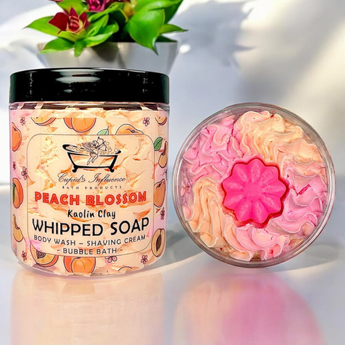 Peach Blossom Whipped Soap | Cupid Influence