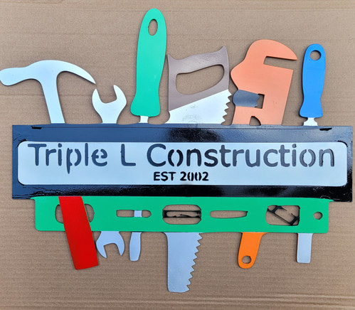 Custom Business Sign - Layered | Sabertooth Metalwork