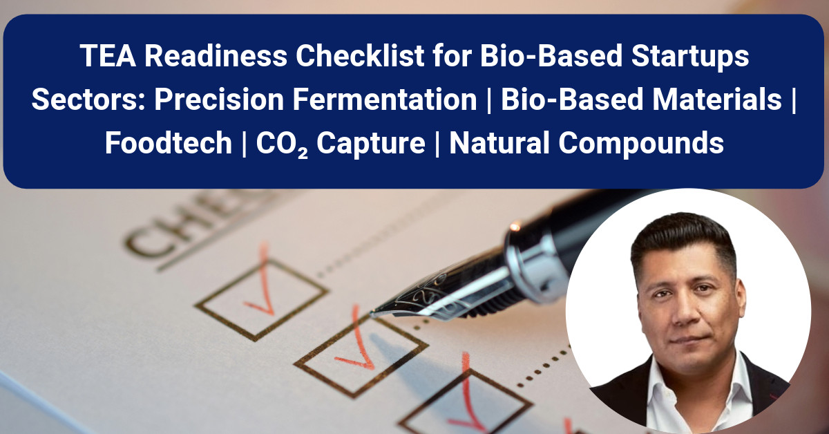 Techno-Economic Analysis Readiness Checklist | Sustech Innovation