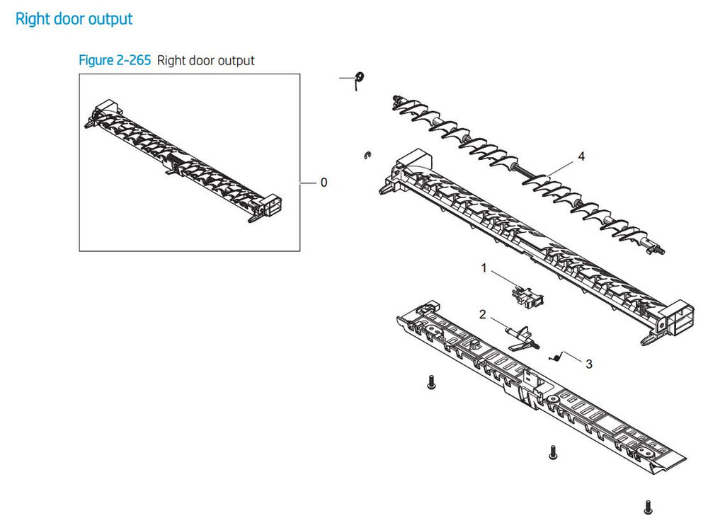 HP Color E77422 E77428 Laser Printer Diagrams Diagrams