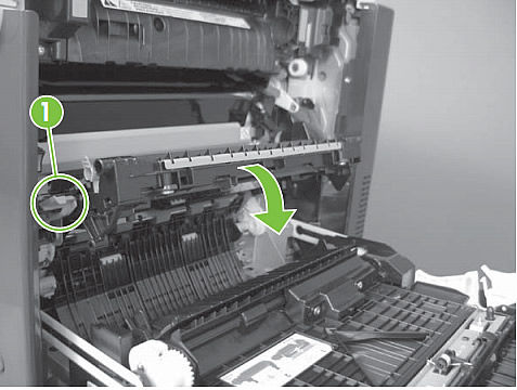 How To Replace The HP CP4025 CP4525 CM4540 CP3525 CM3530 Transfer Kit Belt