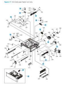 Part Diagrams- HP M652 M653 M681 M682 E65050, E65060, E67550dh, E67560z ...