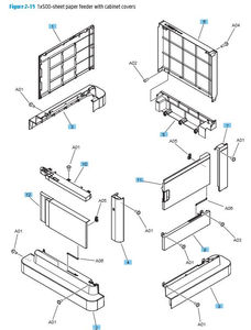 Part Diagrams- HP M651 M680 Printer Laser Printer