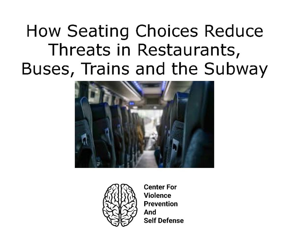 How Seating Choices Reduce Threats in Restaurants, Buses, Trains and ...