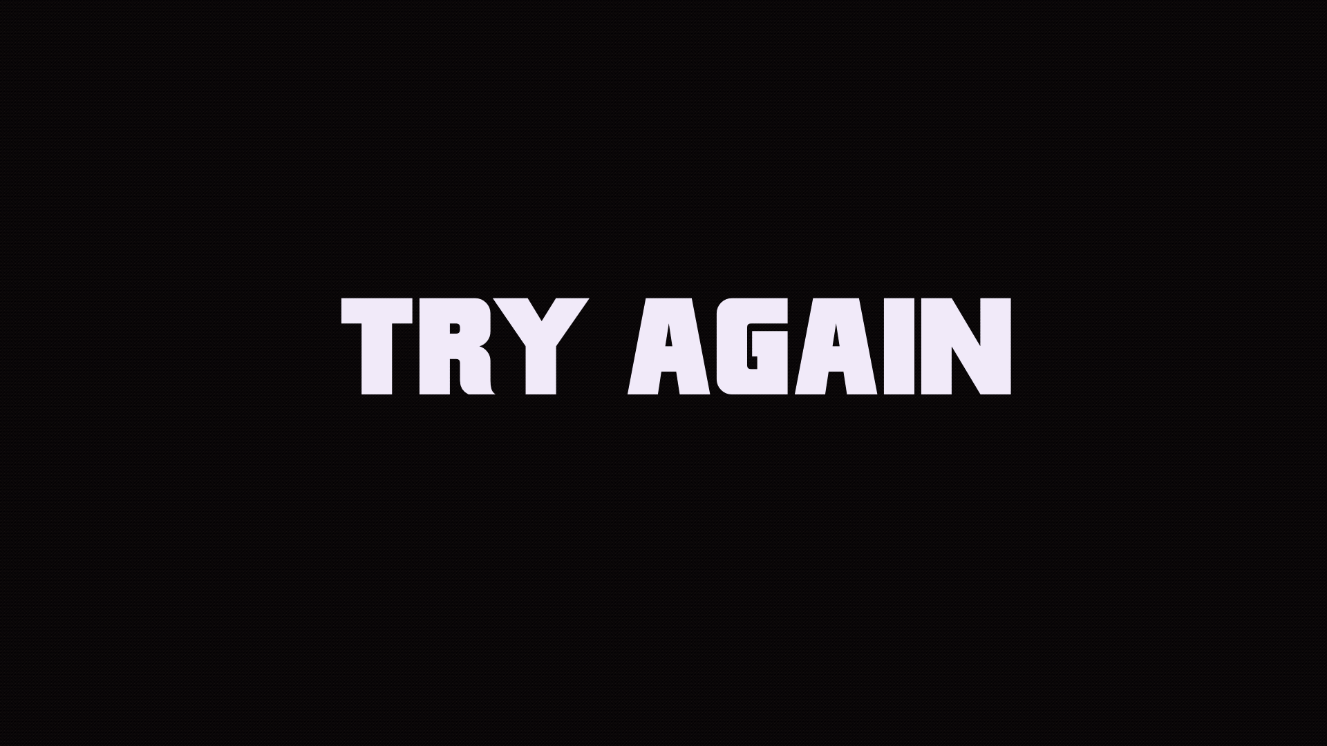TRY AGAIN | Abby Nakaishi TRY AGAIN | Abby Nakaishi
