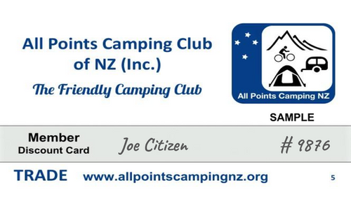 Replacement Member Card | AllPointsCampingClub