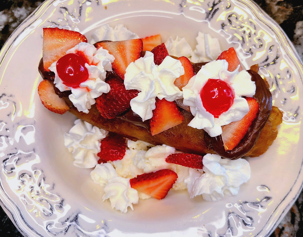 Deep Fried Banana Sundae