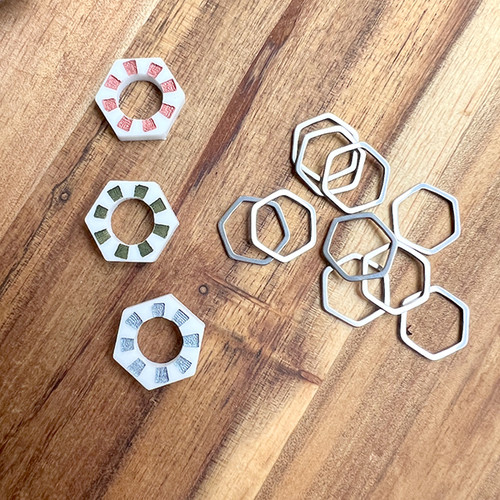 Windmill Hexies Marker Set | EleventyoneWindmills