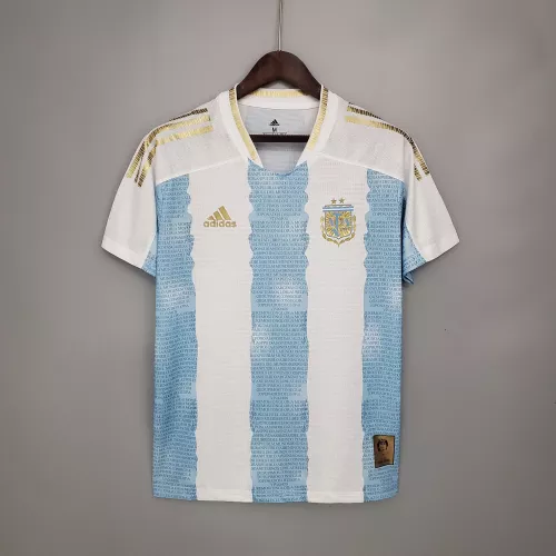 2020-2021 Argentina Commemorative Diego Armando Maradona Football Kit ...
