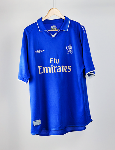 2001/2003 CHELSEA HOME RETRO FOOTBALL KIT | Nostalgia Retro Kit