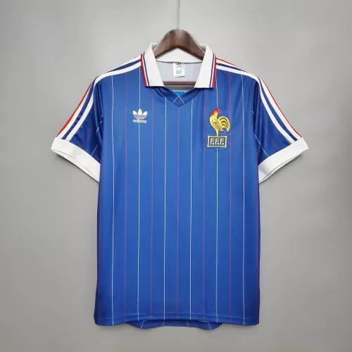 1982 France Home Retro Football Kit World Cup | Nostalgia Retro Kit