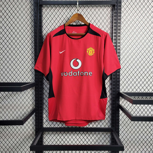 2002-2004 Manchester United Home Retro Football Kit Man UTD | Nostalgia ...