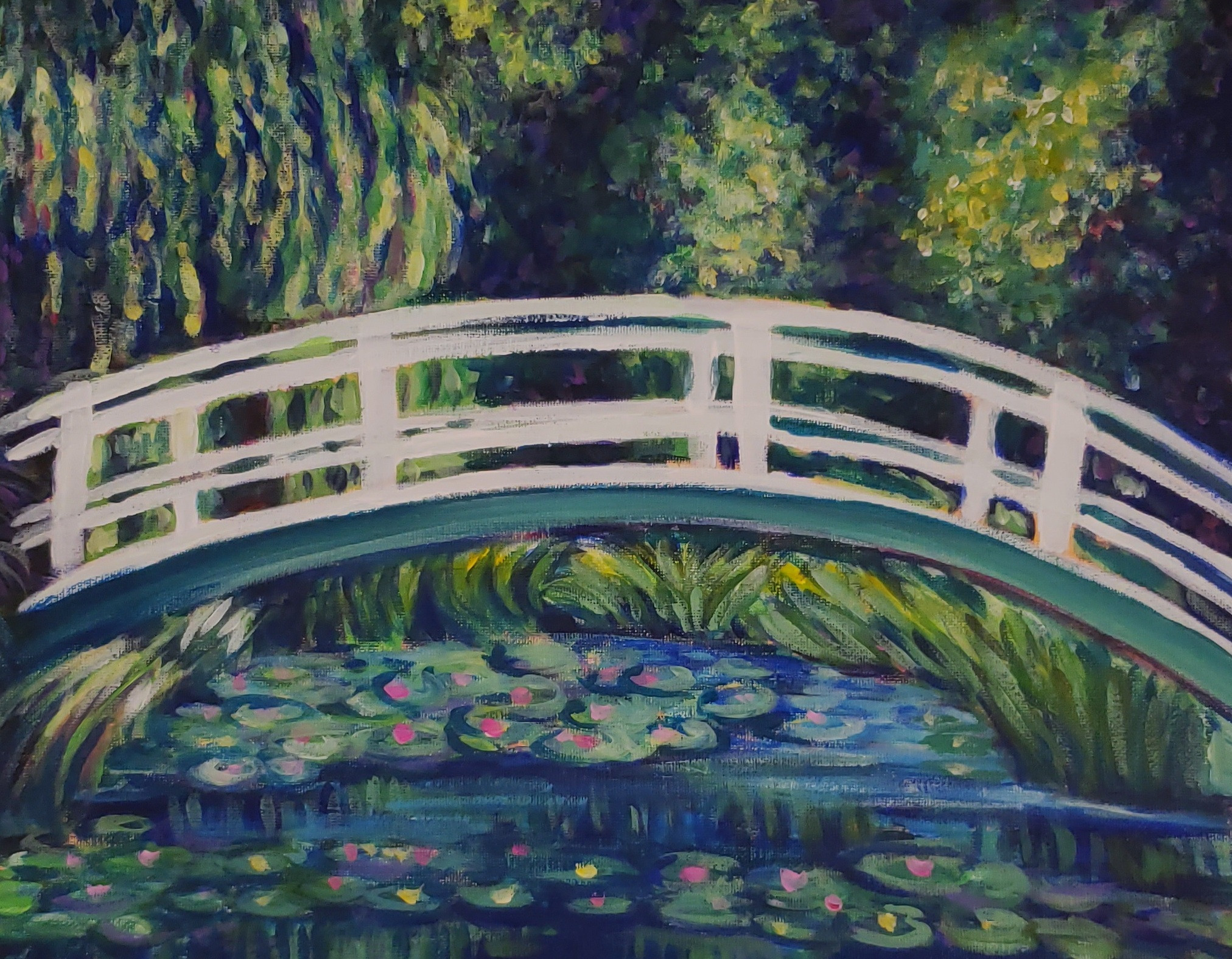Workshop: May Paint Night Claude Monet’s 1899 - “Japanese Footbridge ...