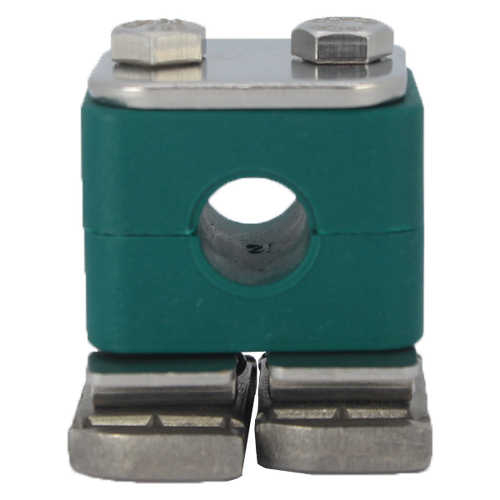 Type H - STD Pipe Clamp C/W Cover Plate, Channel Rail Adaptor & Hex ...