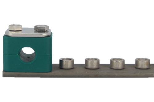 Type H - STD Pipe Clamp C/W Cover Plate, Group Base Plate & Hex Bolt ...