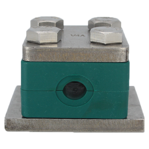 Type H-HVY Double Pipe Clamp C/W Double Cover Plate, Base Plate&Bolt ...