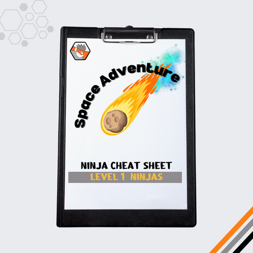 Ninjas Space Cheat Sheet | Ninja Monkey Gym