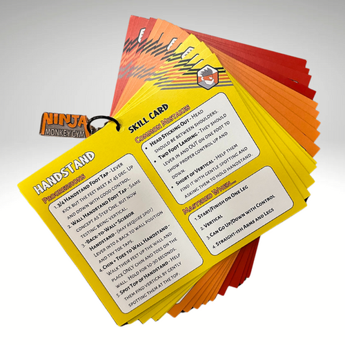 Skill Cue Cards | Ninja Monkey Gym