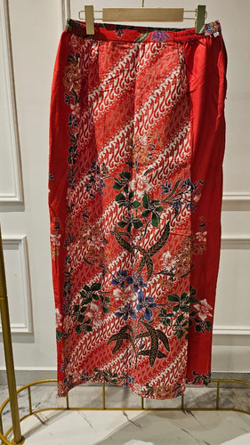 XL Batik Skirt Lipat Tepi-R002 | batikbar