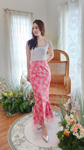 ZOE BATIK MERMAID SKIRT (HANDMADE) | batikbar