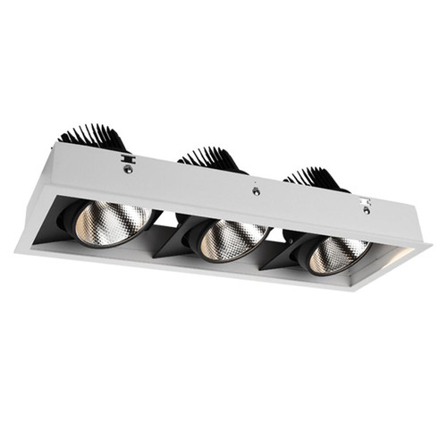 Recessed Adjustable Triple Modular Downlight | sun-international
