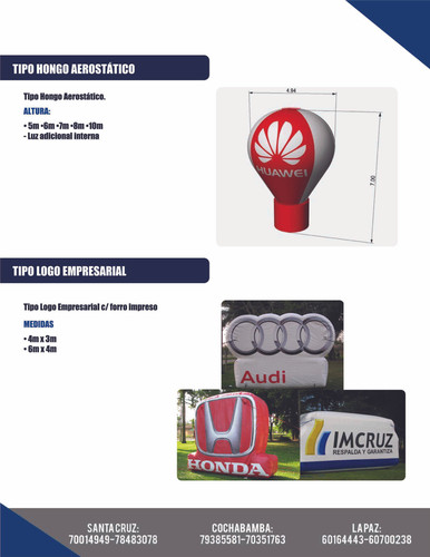 logotipos inflables | getinc