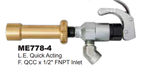 Quick acting hose end valves ME777-4 | Eyona Gas Equipment