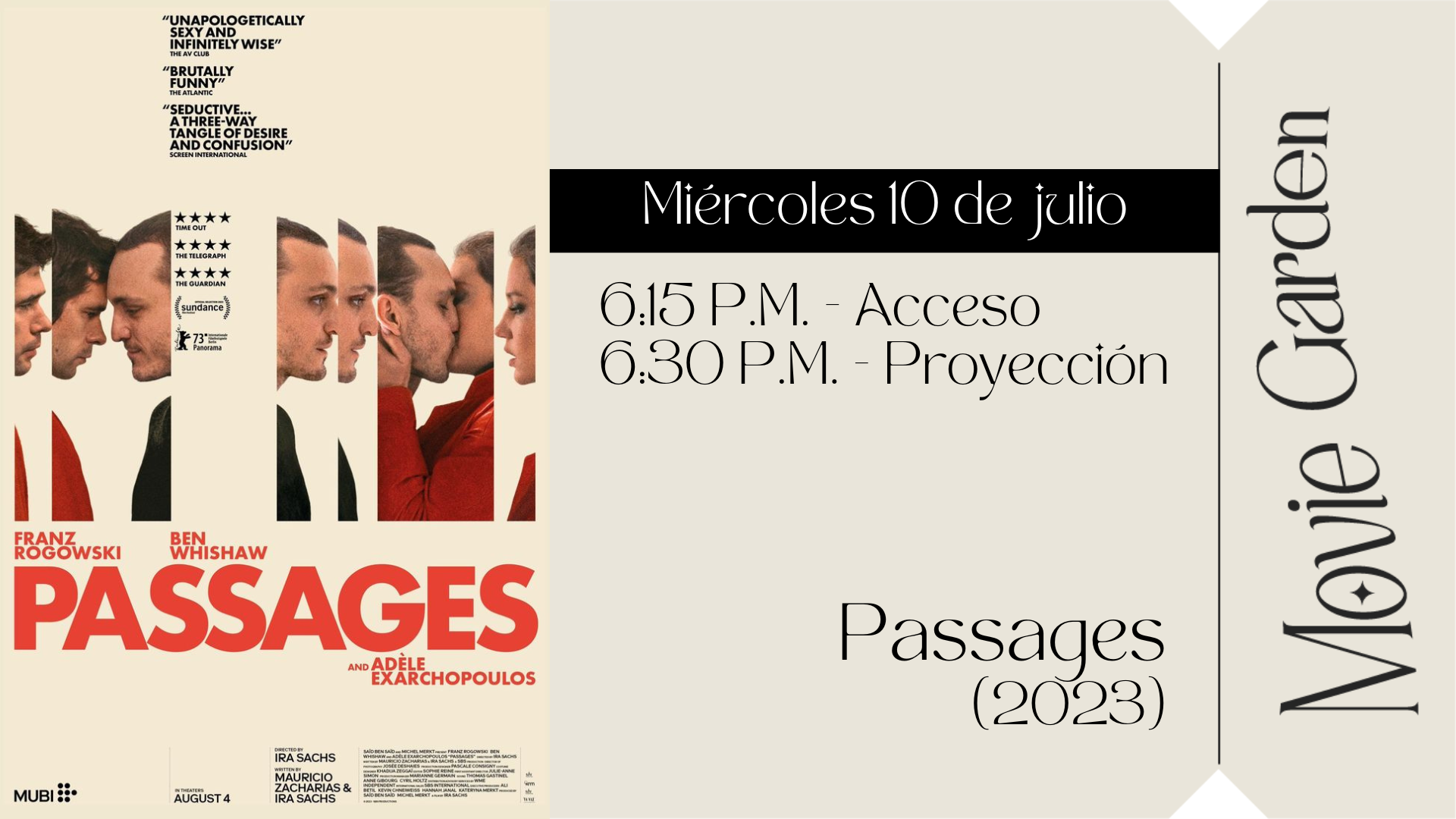 Passages (2023) | Cinema Colectivo