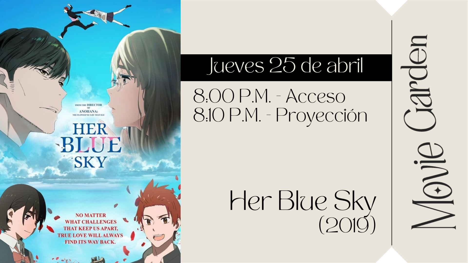 Her Blue Sky (2019) | Cinema Colectivo