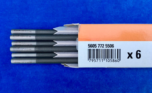 STIHL 6 PAK of 7/32 or 5.5mm Chainsaw Files # 5605 772 5506 | Outbushman