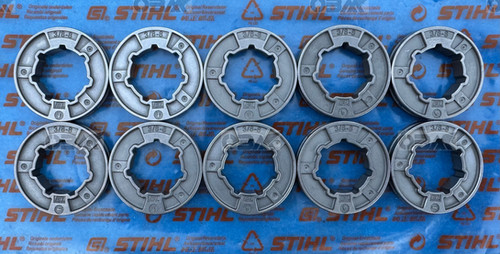 STIHL Genuine Rim Sprocket 3/8 x 8T 10 PAK # 0000 642 1216 | Outbushman