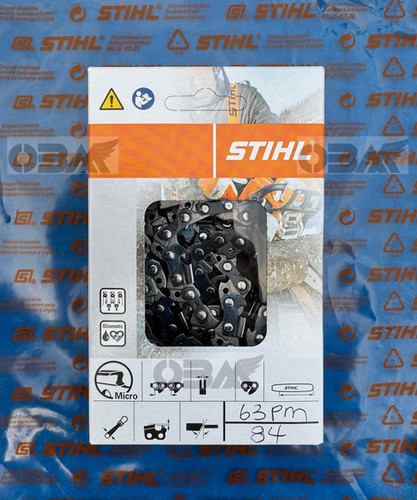 STIHL Genuine 3/8P x .050 x 84DL Drive Link Chain suits 20"or 50cm Low ...