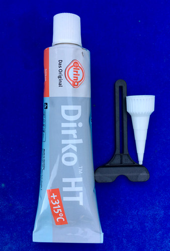 STIHL ELRING DIRKO HT GREY (-60C to 315C) 70ml Silicone Sealant # 0783 ...