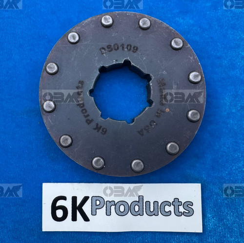 6K 3/8 x 12T Racing Rim Sprocket (Diameter 65mm or 2.56") # DS0109 ...