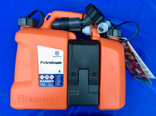 HUSQVARNA Combi Can (5 Litre Fuel +2 Litre Oil) The Best Ever / Very ...