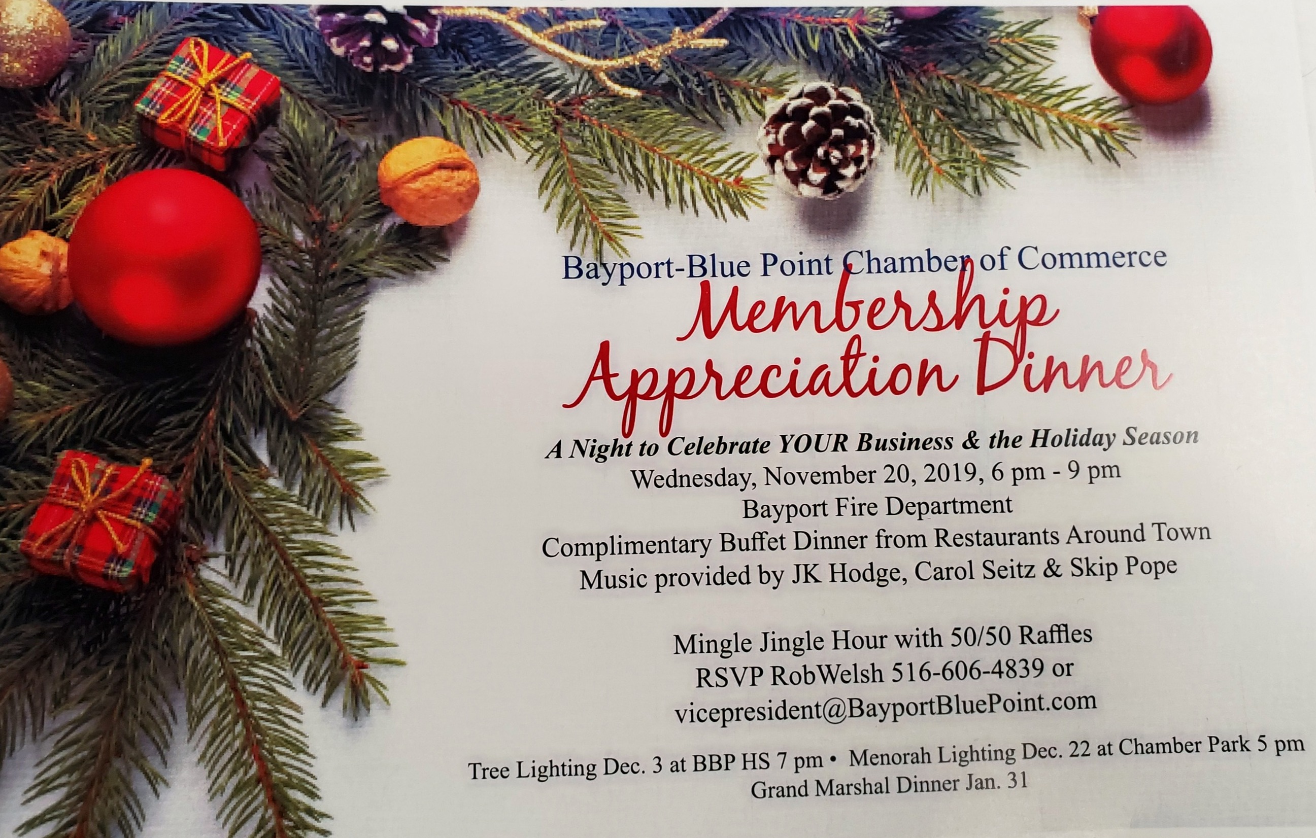 Membership Appreciation Dinner