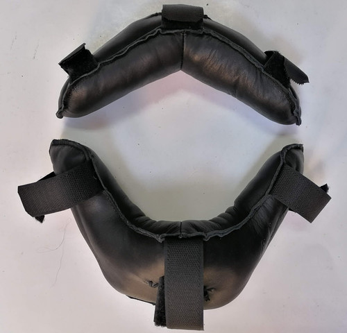 PAD COJINES PARA CARETA CATCHER PIEL PADDING NEGRO | si-beisbol