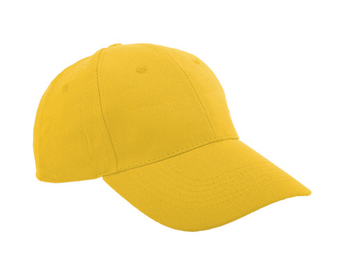 GORRA AMARILLO CANARIO BEISBOL ABIERTA 12 PIEZAS | si-beisbol